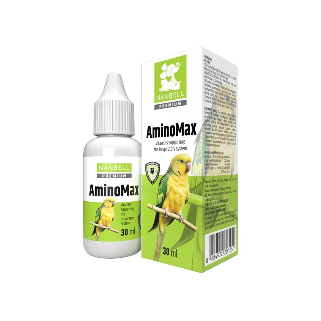 AminoMax – Nanbell Premium Amino Asit ve Solunum Sistemi Destekleyici Vitaminler (30 ml) - Nanbell